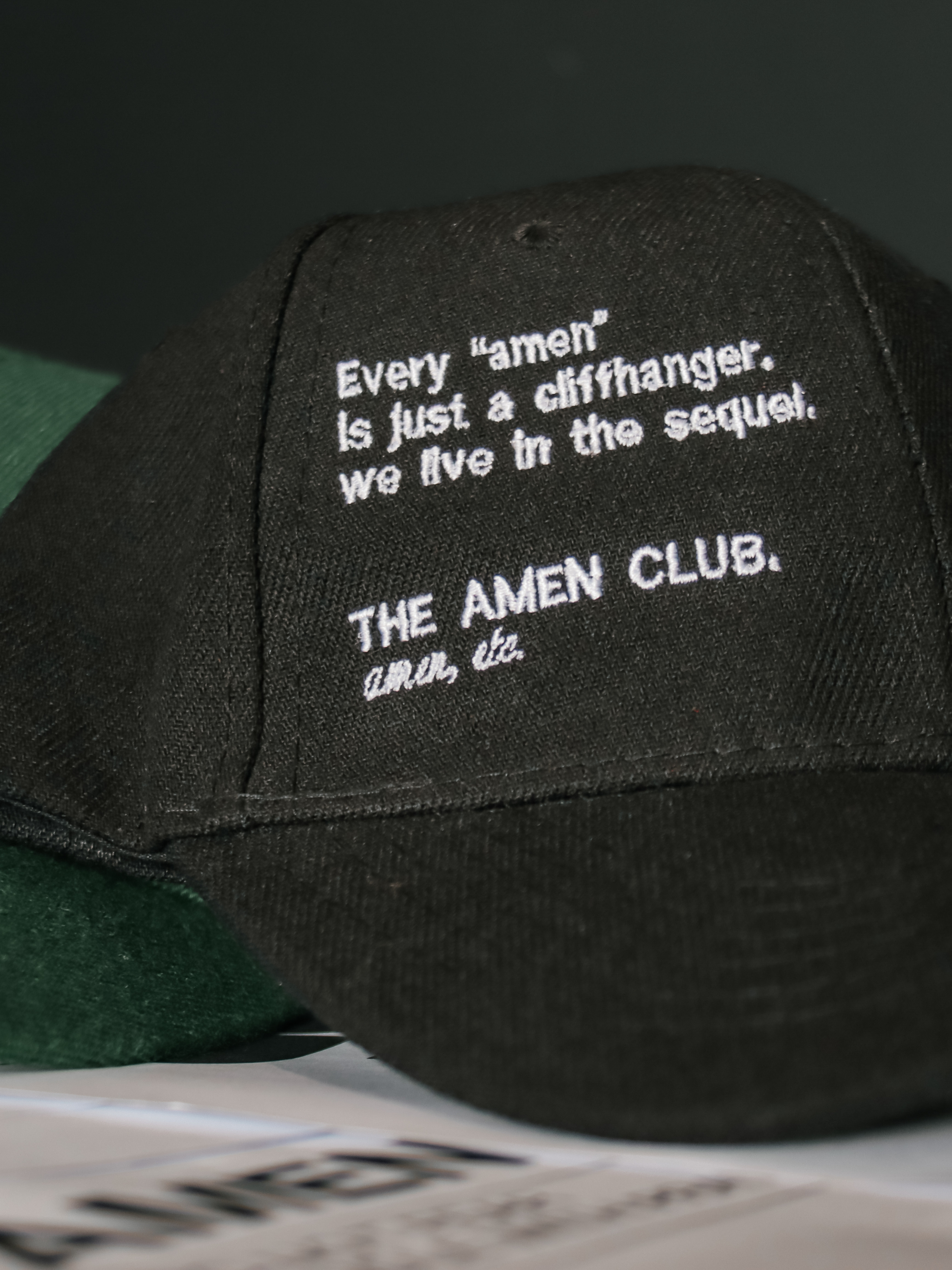 The "AMEN" Club Cap – Preach Closet